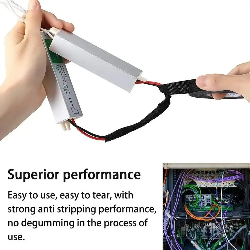 8 Rolls Cloth Tape Wire Electrical Wiring Harness Car Auto SUV Truck ...