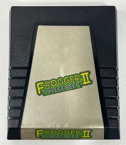 Frogger II Threeedeep! Atari 2600 1984 Cartridge Only | eBay
