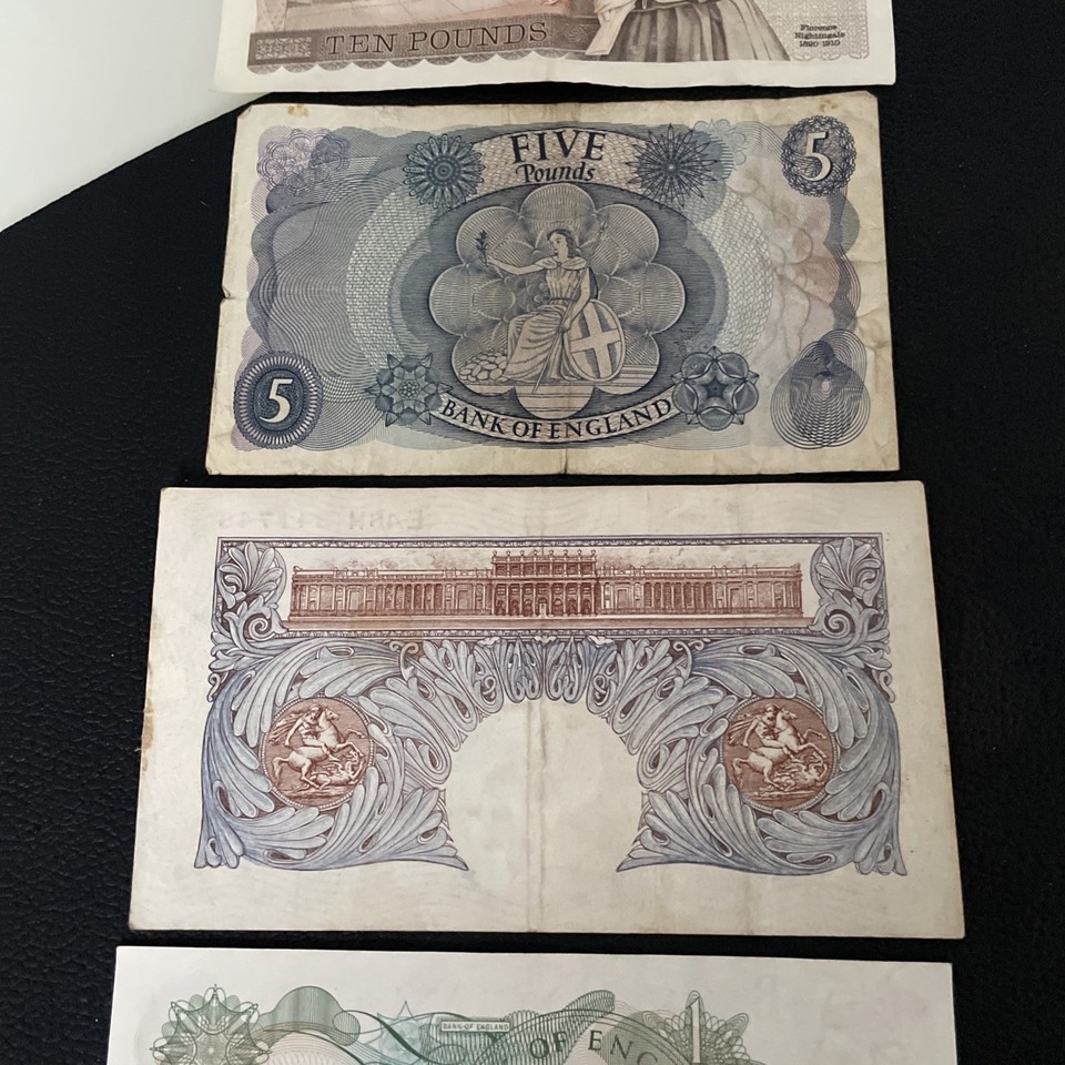 Collection of Genuine Old British Bank Notes | eBay UK