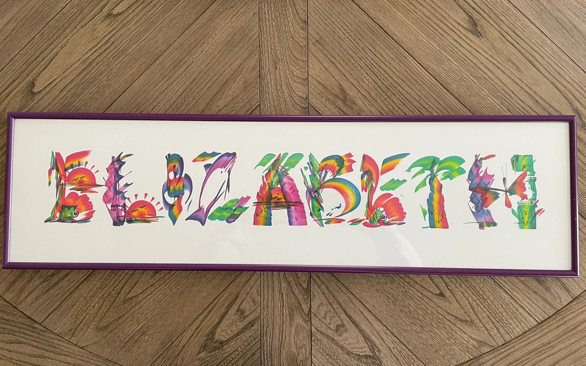 Hand Painted Name Art