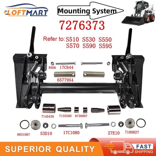 Bob-Tach Mounting System 7276373 For Bobcat S510 S530 S550 S570 S590 ...