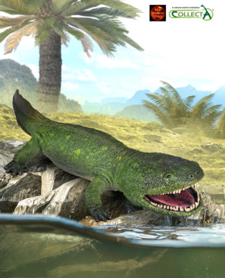 Koolasuchus Cleelandi Prehistoric Dinosaur Toy Model Figure CollectA ...