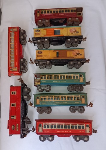 8 cars - Antique LIONEL Pre War, Model Trains | eBay
