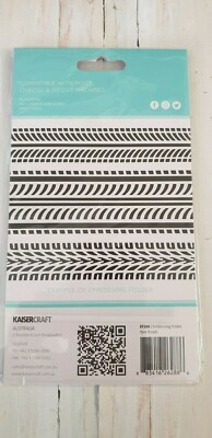 Kaiser Craft Embossing Folder -- Tyre Treads. | eBay Australia