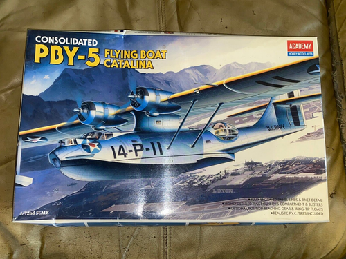 Academy Hobby Model Kits #2123. Consolidated PBY-5, Flying Boat ...