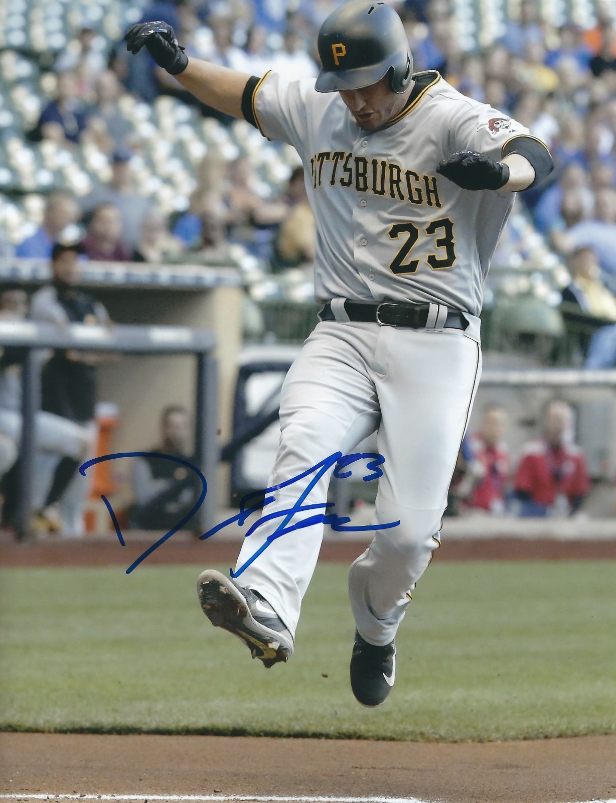 Signed 8x10 DAVID FREESE Pittsburgh Pirates Autographed photo - COA | eBay