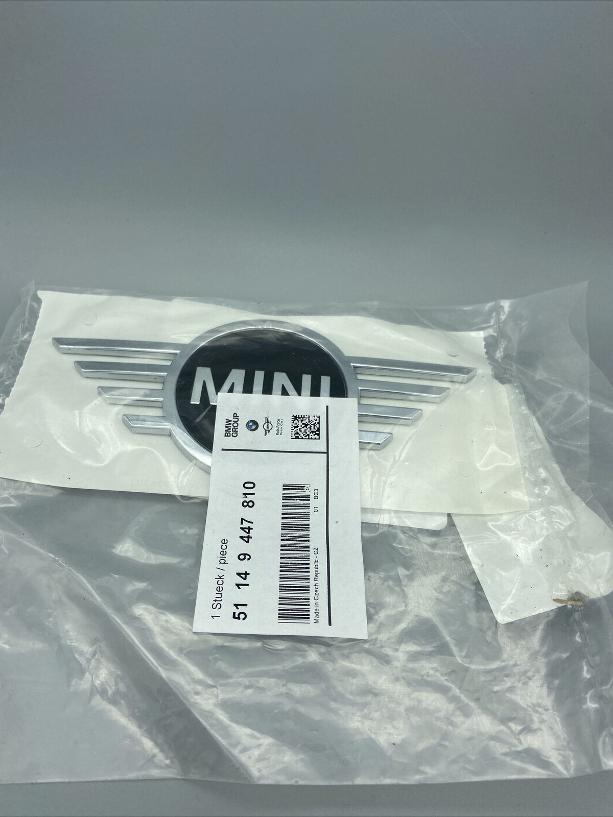 Logo Mini Countryman F60 Trunk Rear Emblem Badge Original 51149447810 ...