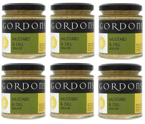 Gordons Mustard & Dill Sauce 170g PACK OF 6 | eBay