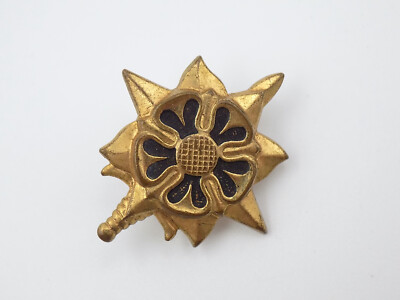 Original Vietnam War US Army Military Intelligence Collar Insignia NS ...