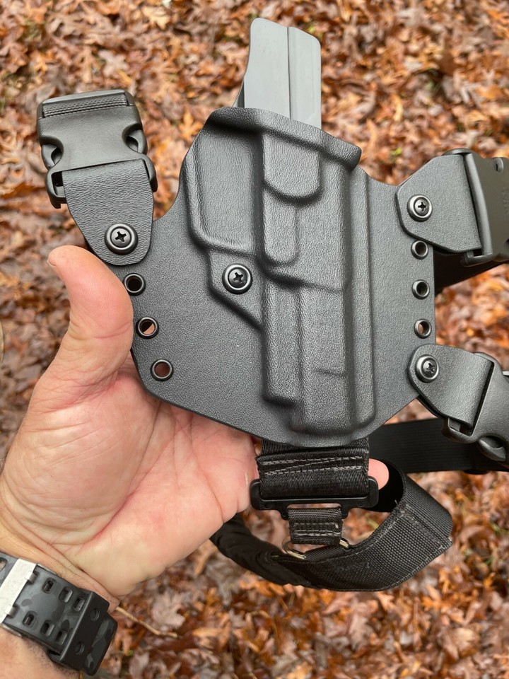 Kydex Chest Holster Chest Rig Be Winter Ready | eBay