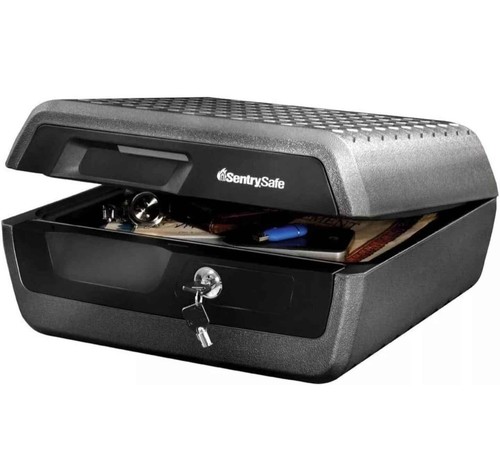 Sentry Safe Fireproof and Waterproof Safe Box with Key Lock | eBay