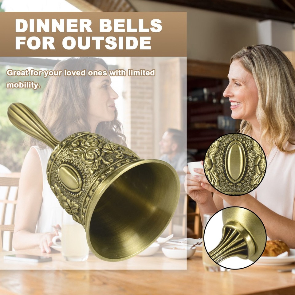 Antike Hand Glocke Call Bell Mehr Zweck Glocken für Hochzeits Glocken ...