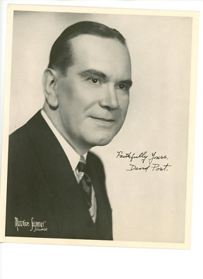 Vintage 8x10 Paper Fan Photo Actor Carlton Brickert as David Post on ...