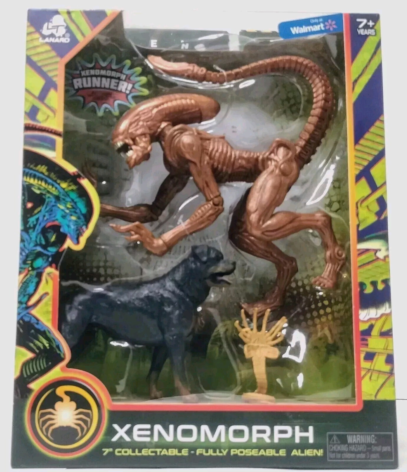 2 👽ALIEN Collection Figures Xenomorph Drone & Runner ~ Walmart ...