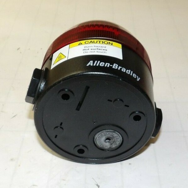 Allen-Bradley 855BS-S35SL4 Red Industrial LED Round Beacon 24/48 VAC ...