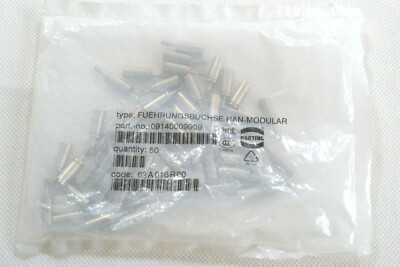 HARTING 09140009909 Fuehrungsbuchse Han-Modular 50 Pcs New | eBay