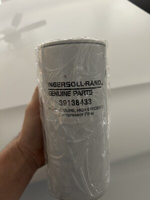 Ingersoll Rand 39138433 High Pressure Replacement Compressor Oil Filter ...