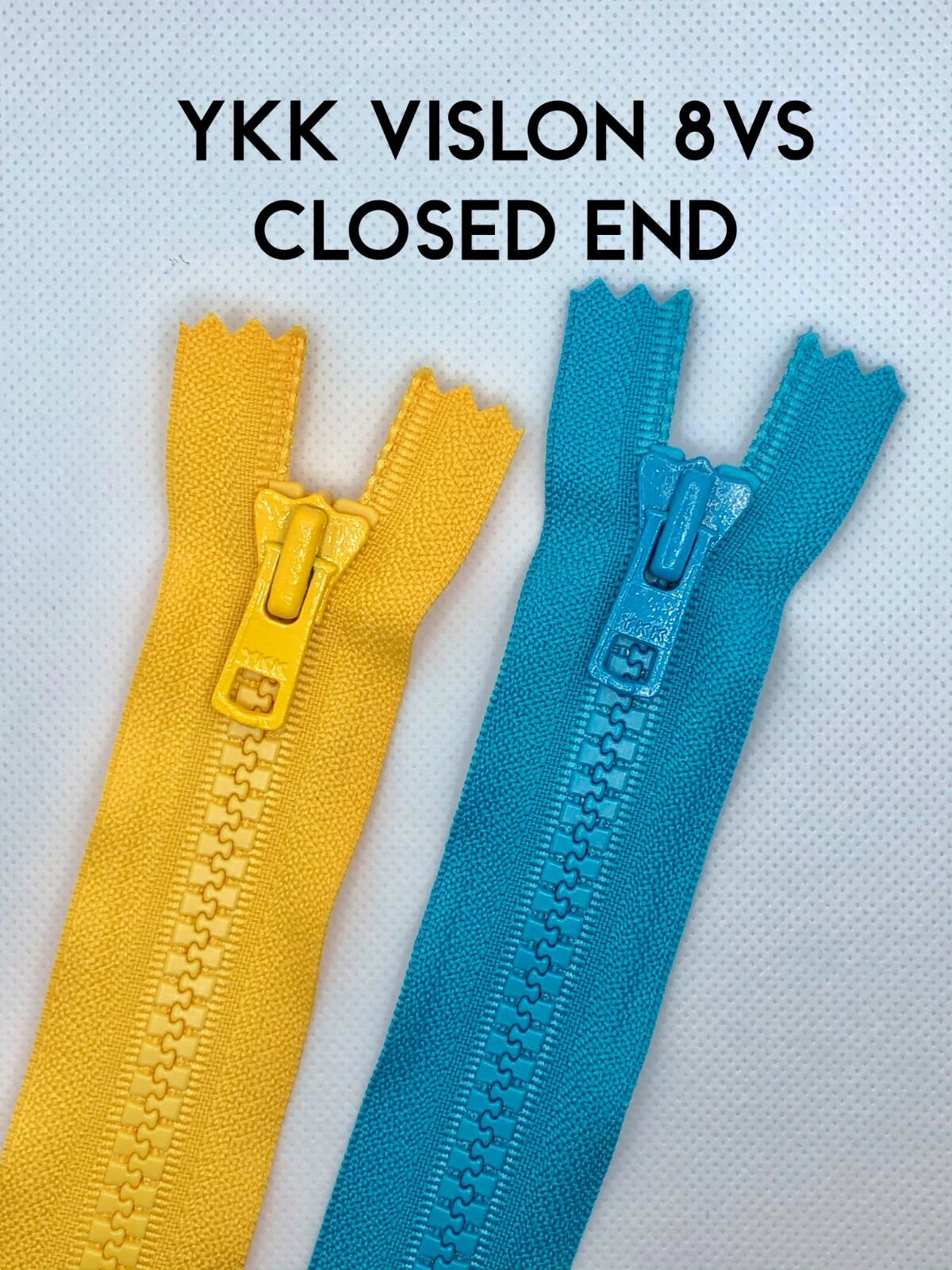 YKK Zip Zipper Open/Closed End 5VS 8VS 10V-Choice of Colour and Length ...