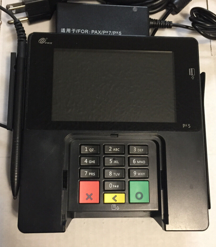 *UNLOCKED* PAX PX5 Retail Multi-Lane PINpad PX5-00S-R74-02LA - TSYS ...