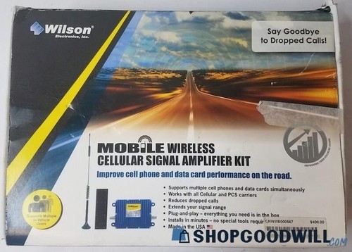Wilson Electronics 801212 Wireless Cellular/PCS Dual Band Booster Kit ...