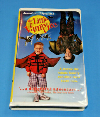 VHS Home Video Cassette Tape "The Little Vampire" Jonathan Lipnicki ...