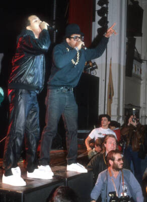 American Hip Hop Band Run Dmc Circa 1985 Music OLD PHOTO 109 | eBay