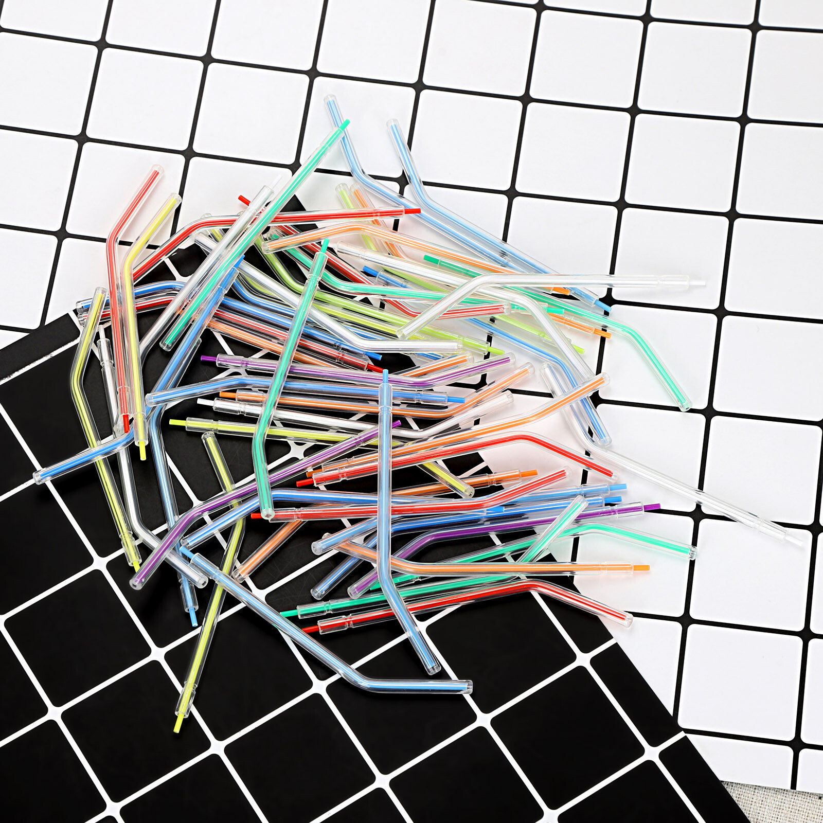 250pc Dental 3-Way Air Water Syringe Disposable Triple Nozzles Tubes ...