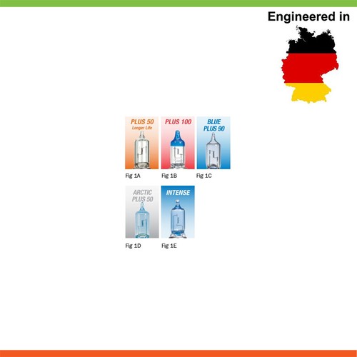 NARVA HB3 Globe 12V 60W Plus 100 2 Pack For Toyota Camry 2.5 Hybrid ...