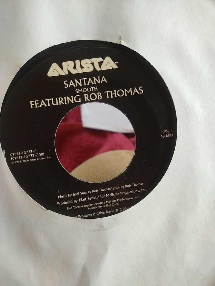 Santana “ Smooth ( Featuring Rob Thomas ) / Maria Maria “ + A Rob ...