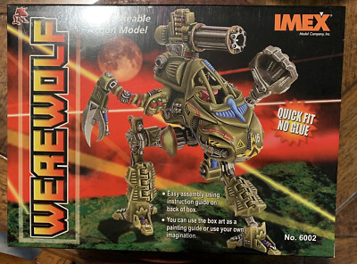 ROBOGEAR Werewolf Fighting Machine Action Model kit NEW chaos ork ...