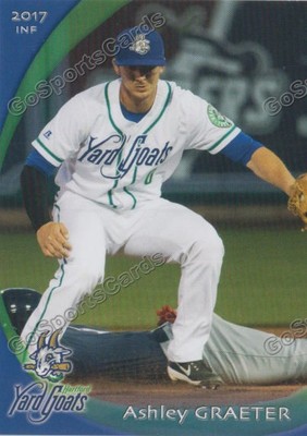 2017 Hartford Yard Goats Ashley Graeter RC Rookie Colorado Rockies | eBay