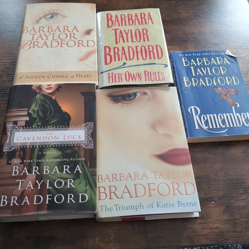 Lot of 5 Barbara Taylor Bradford Books Romance Ravenscar | eBay