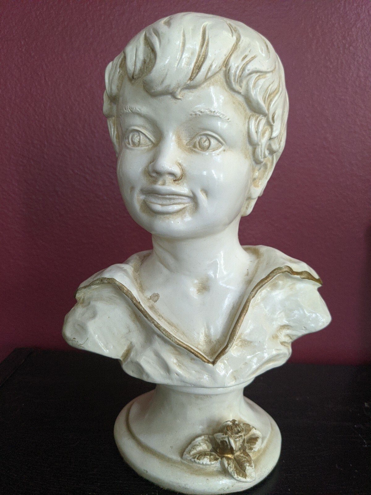 Vintage 1962 Universal Statuary Corp Chicago 22 S745G & S745B Boy | eBay