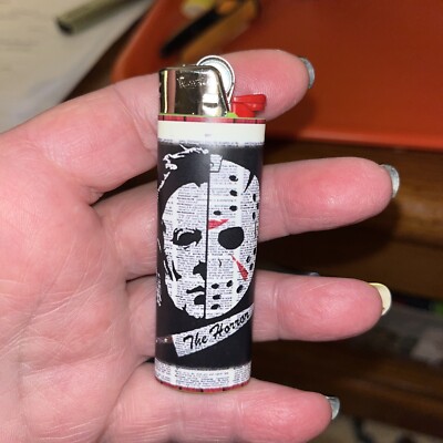 New Custom Bic Lighter Michael Myers Jason Voorhes friday 13th ...