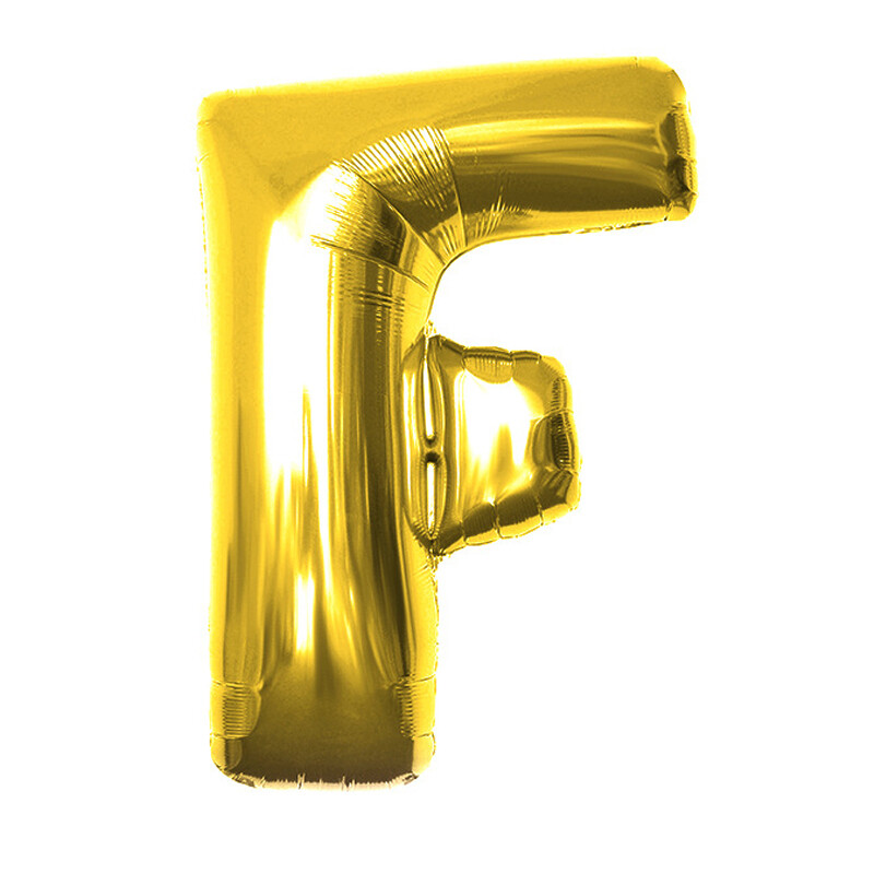 16" 40" Inch Gold Number Alphabet A-Z Letters Balloons Birthday Baby ...