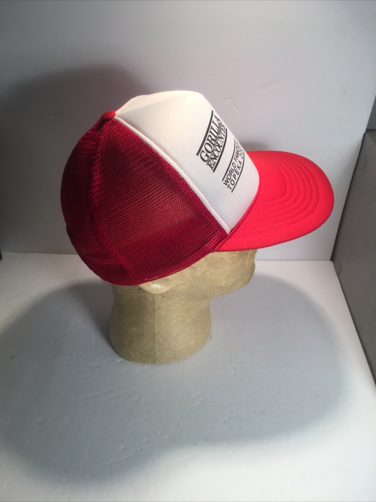 Topeka Zoo Trucker Hat Gorilla Encounter Snapback Cap… - Gem