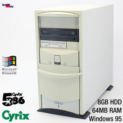 Fic 486-Pio3 Cyrix 5x86 100mhz Isa Slot Computer Pc Old Games Windows ...