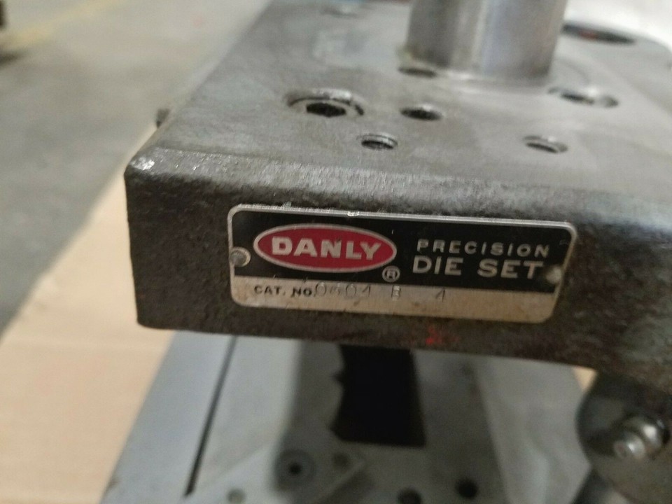 Danly Precision Die Set for stamping press with Tool in it Punching ...