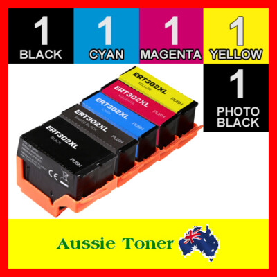 5x Generic 302XL High Yield Ink for Epson XP6000 XP6100 XP-6000 XP-6100 ...