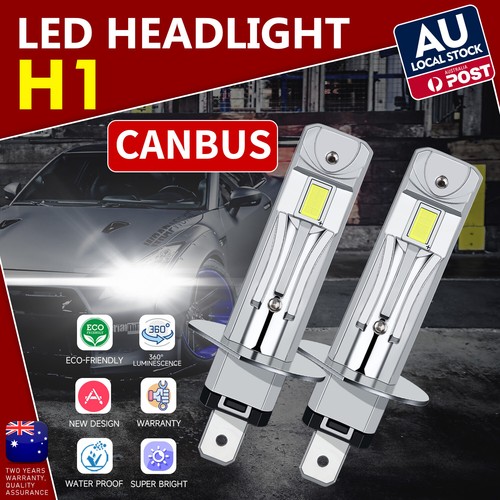 2 x H1 LED Headlight For Mercedes Benz C-Class 1997-2000 W202 W203 ...
