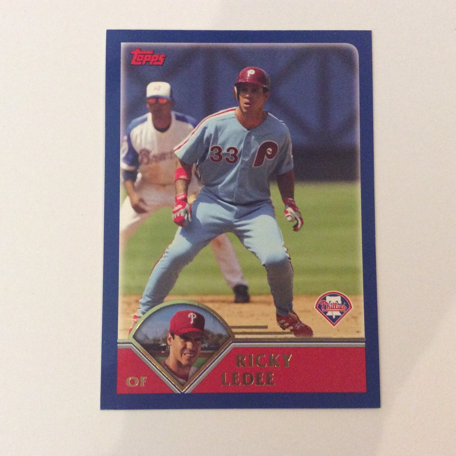 2003 Topps #428 Ricky Ledee Philadelphia Phillies | eBay
