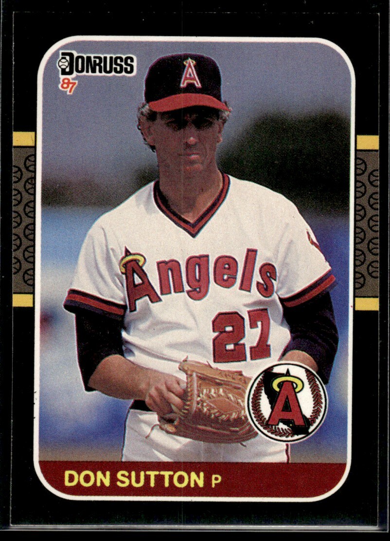 1987 Donruss #181 Don Sutton California Angels | eBay