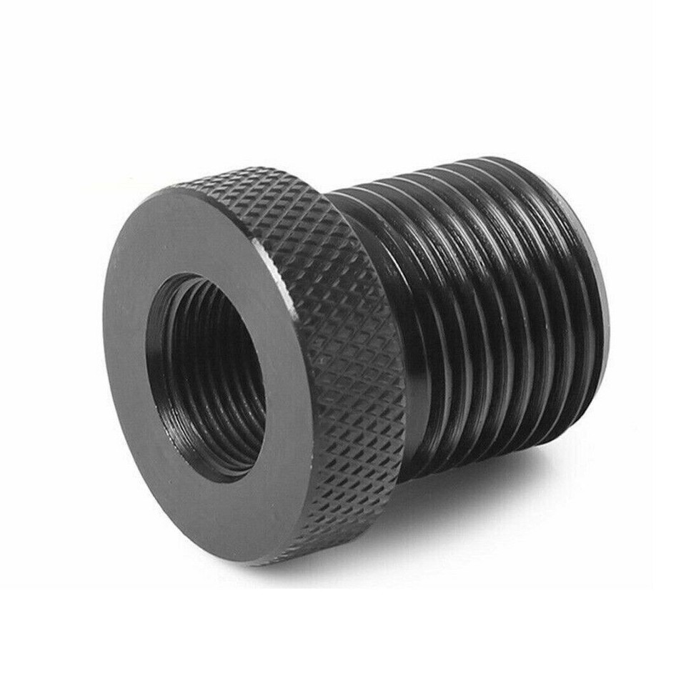 1/2 " x28 to 3/4" x16 Automotive Threaded Oil Filter Adapter Black ...