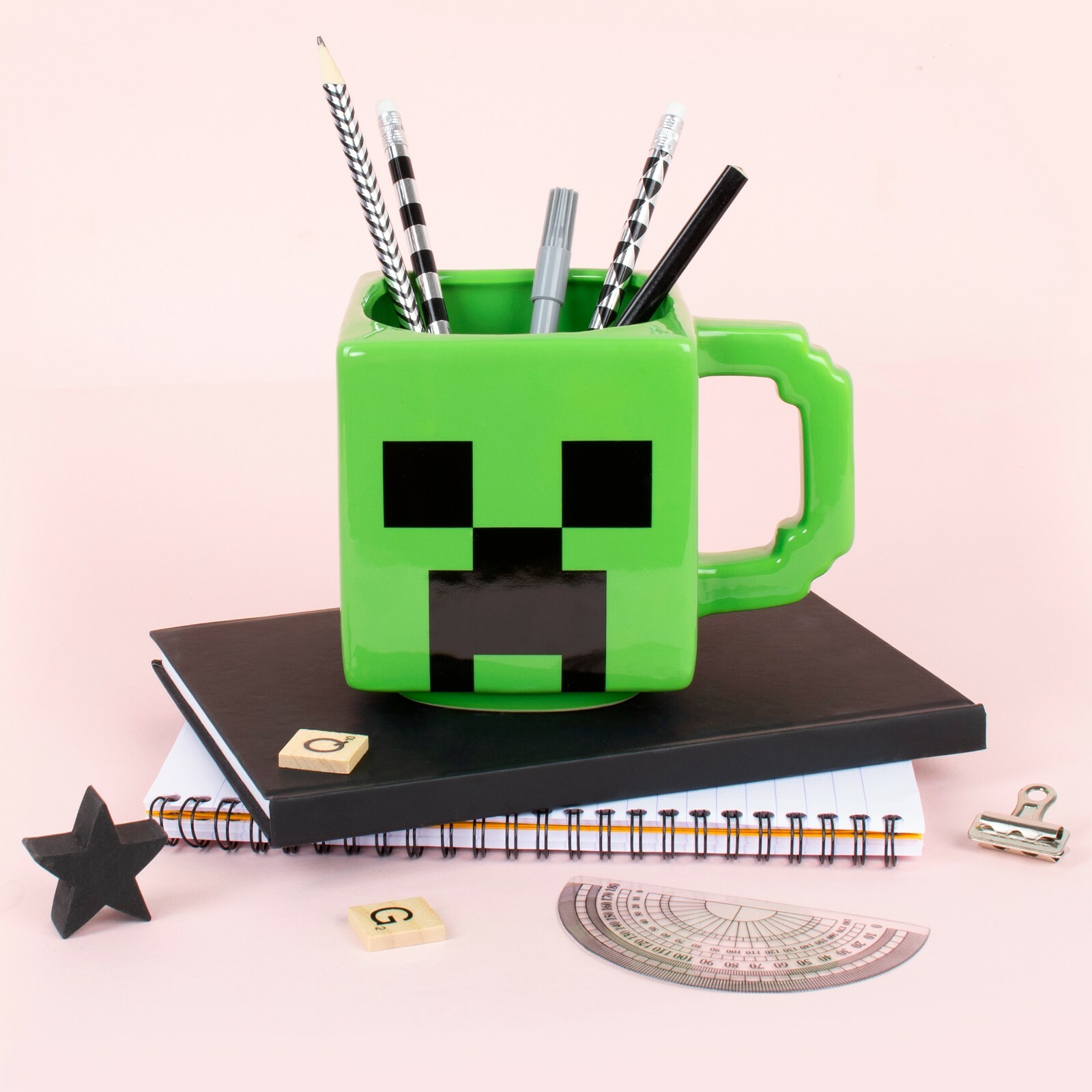 Minecraft Creeper Mug 600ml Ceramic Large Mug Minecraft Christmas Gift ...