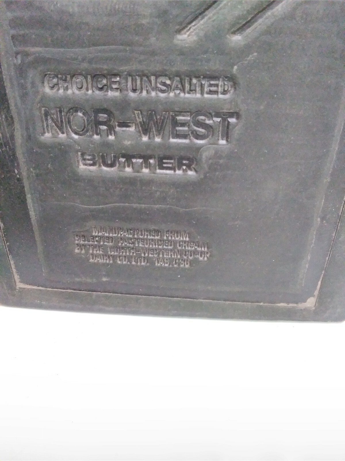 BAKELITE PRINTING PLATE NOR-WEST TAS AUSTRALIA 213mm x 145mm free post ...