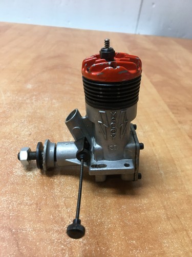 McCoy 35 Red Head Lightning C/L Model Airplane Glow Engine untested as ...