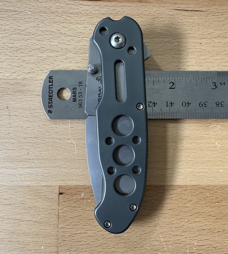 2000 COLT Cobra Knife CT49S Serrated Stainless Solingen Made In Germany ...