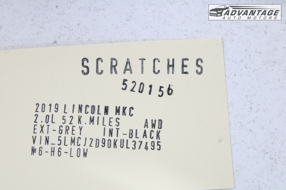 2017-19 LINCOLN MKC ROOF MOUNTED RADIO ANTENNA FIN SHARK MAGNETIC ...