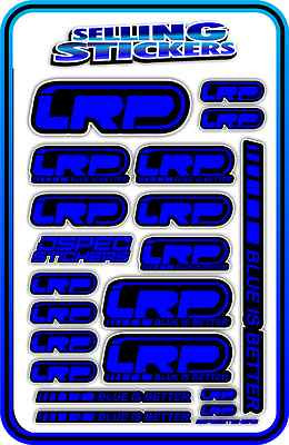 LRP ELECTRIC ESC MOTOR BATTERY LIPO STICKER DECALS RC CAR DRIFT R/C ...