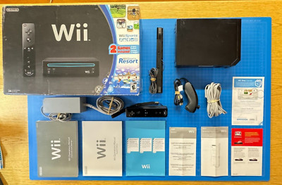 Nintendo RVLSKRP2 Wii Console w/ Controller / Chuk / Box - No Games ...